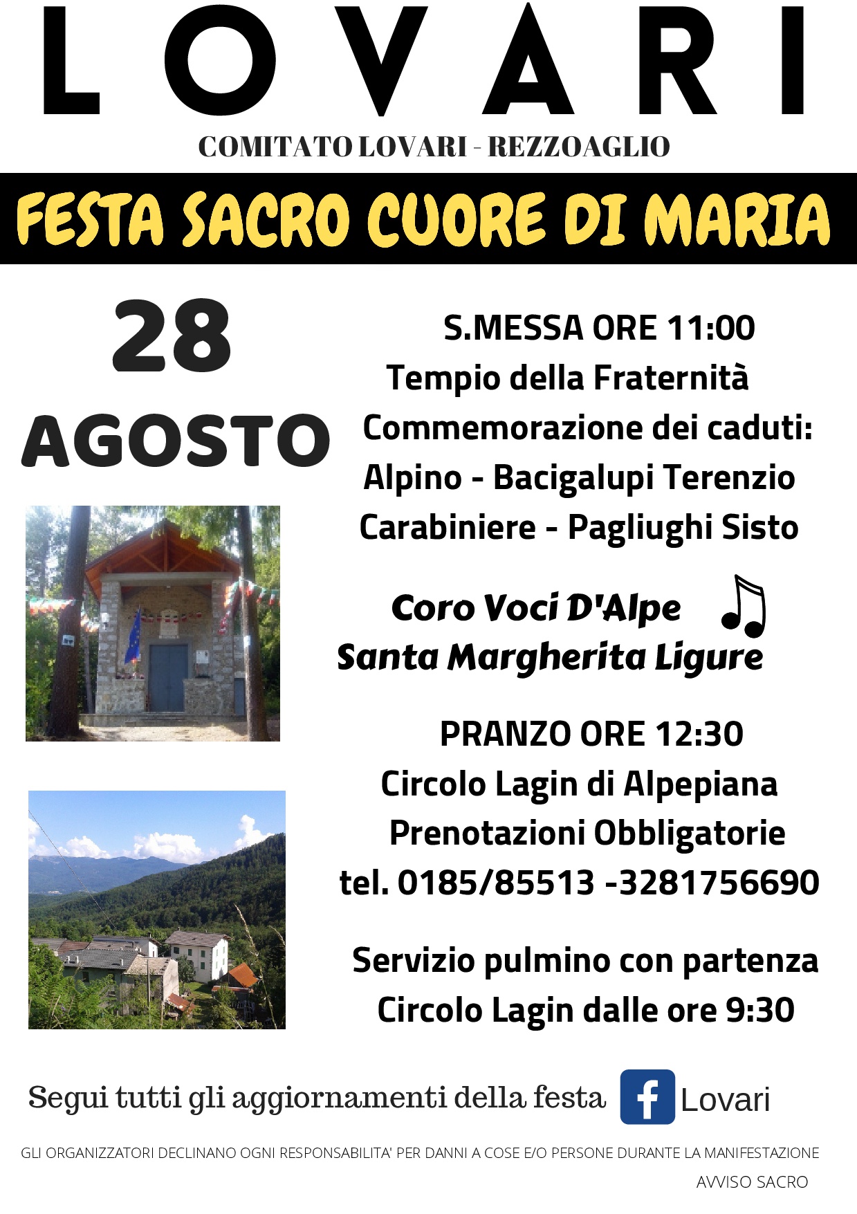 Festa Sacro Cuore di Maria – Lovari – LOVARI